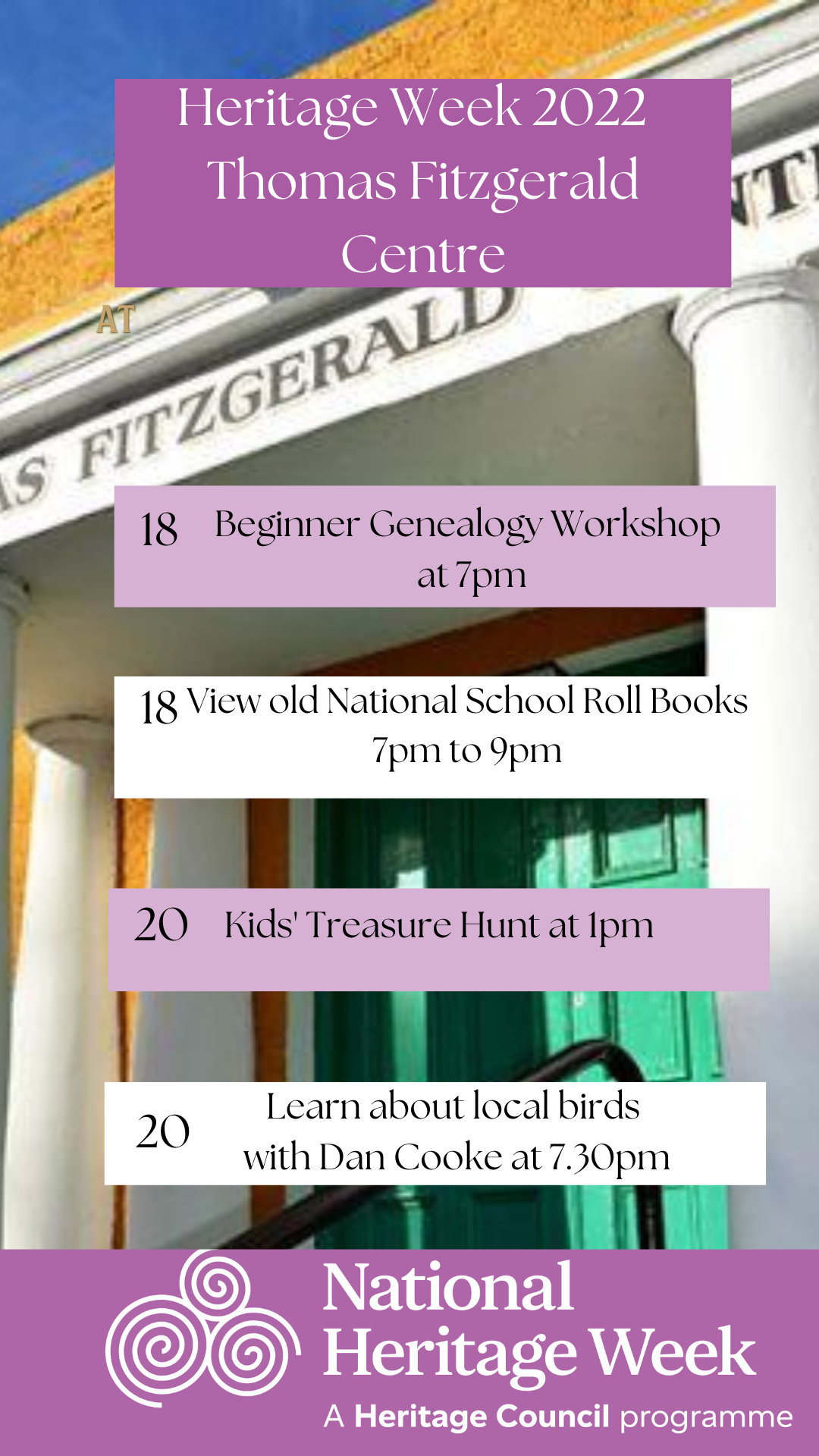 Heritage Week – Bruff Heritage Group